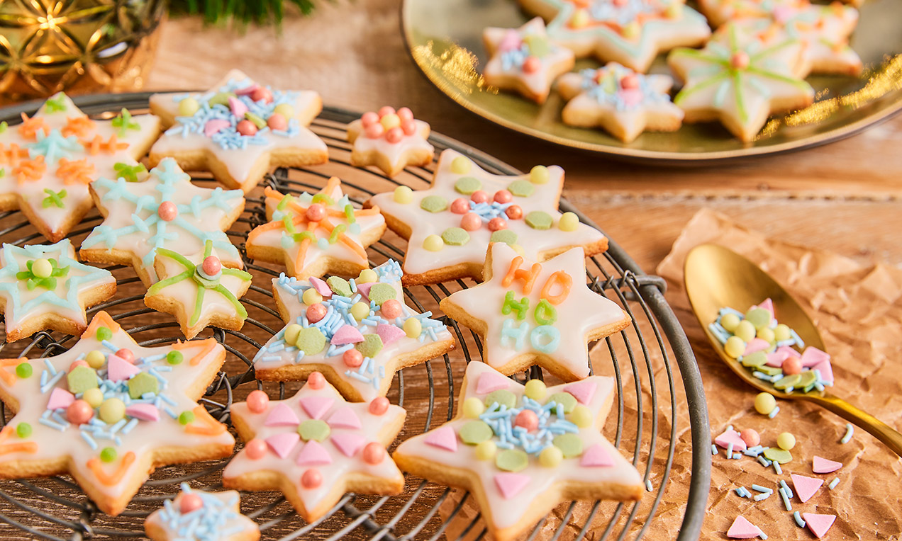 Zvjezdice od marcipana Recept | Dr. Oetker