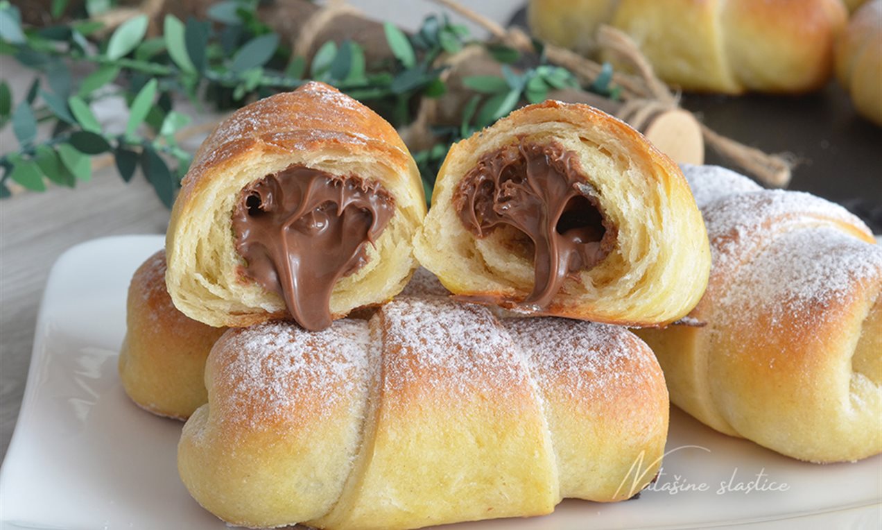 Kiflice sa čokoladom Recept | Dr. Oetker
