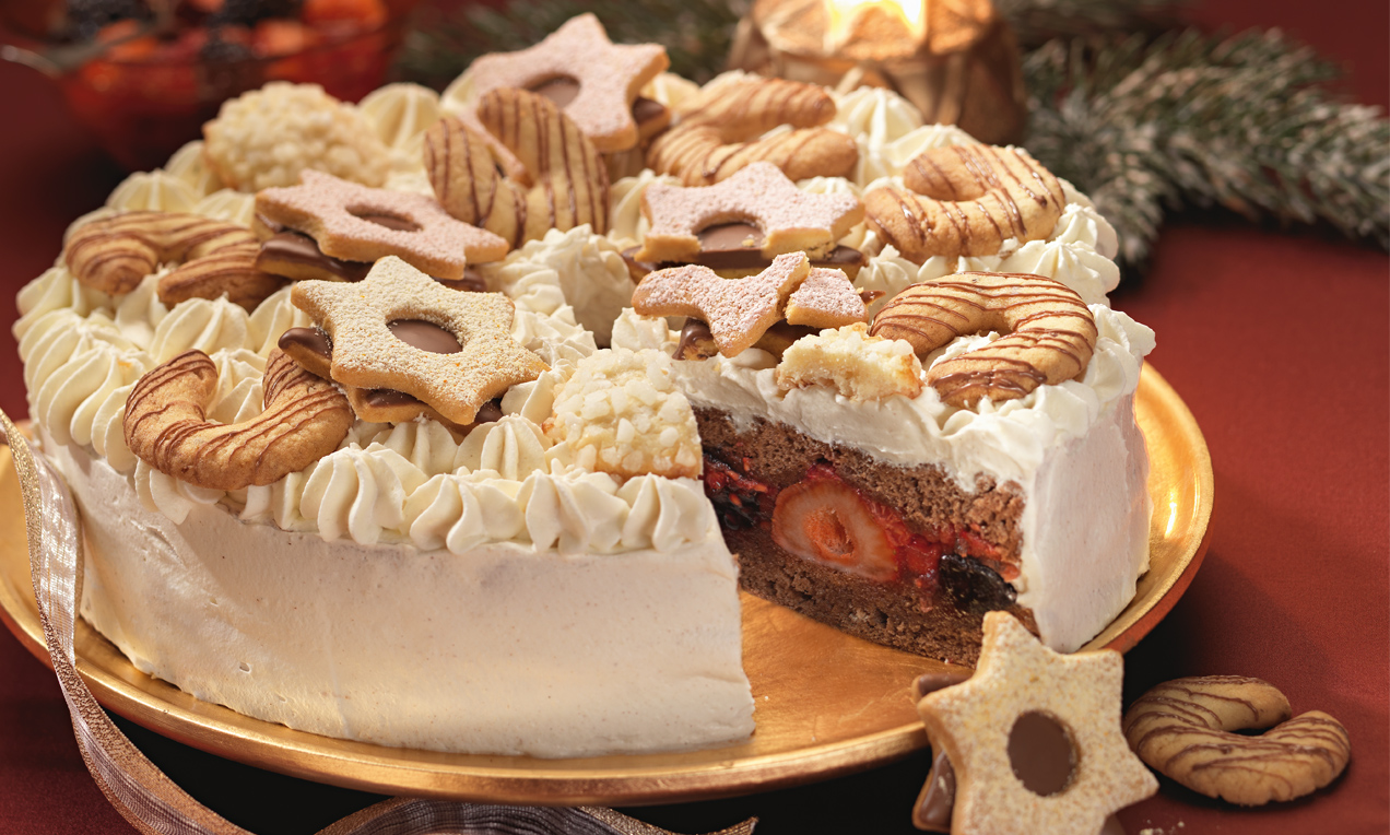 Zimska rum torta s voćem Recept | Dr. Oetker